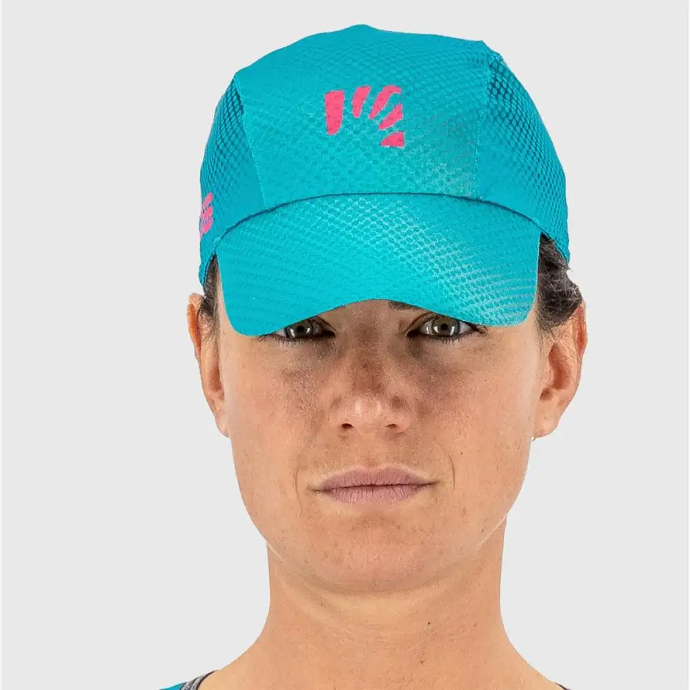 ŠILT KAPA KARPOS TRE CIME PRINT CAP bluebird/cabaret - Enduro