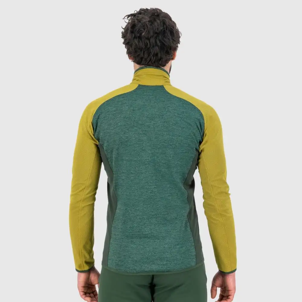 JOPA KARPOS ODLE FLEECE jungle green/gold flake - Enduro