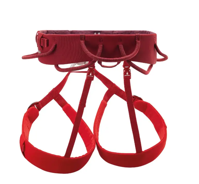 PLEZALNI PAS PETZL ADJAMA dark red - Enduro