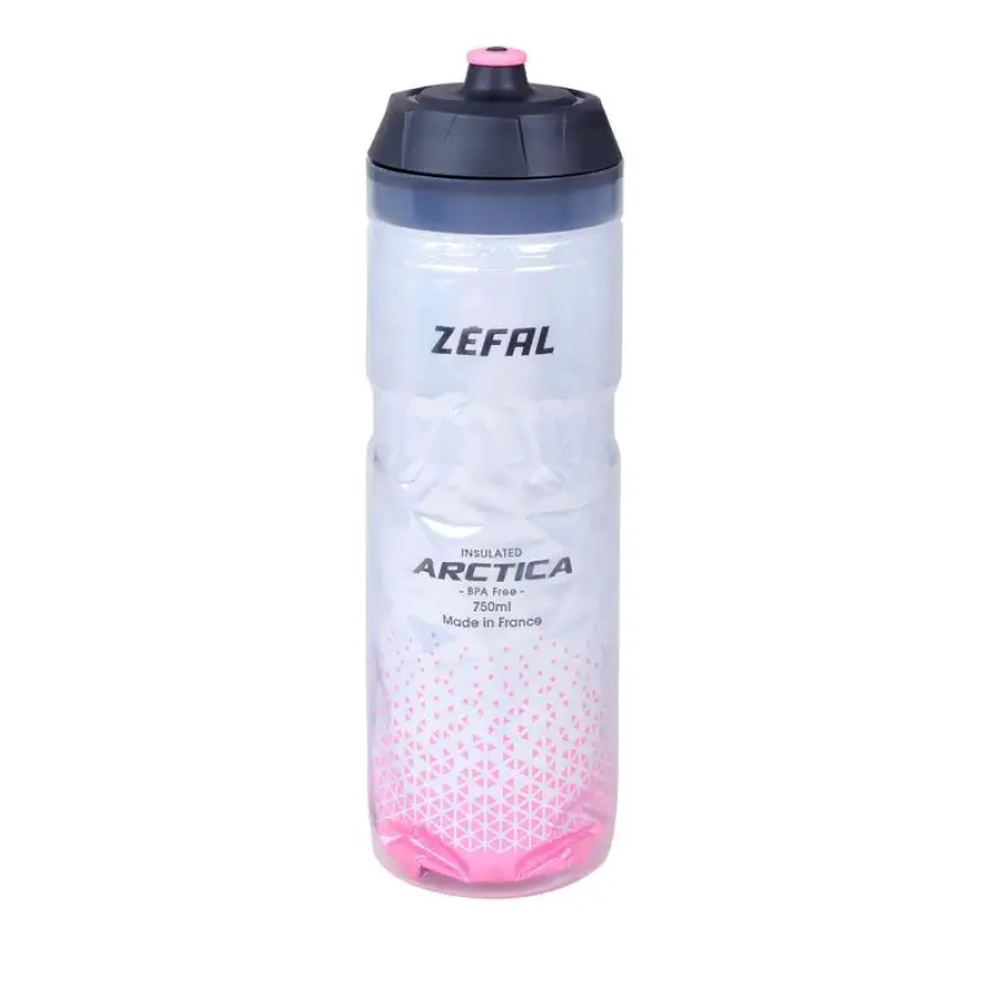 BIDON ZEFAL TERMO ARCTICA 75 srebrna/roza - Enduro
